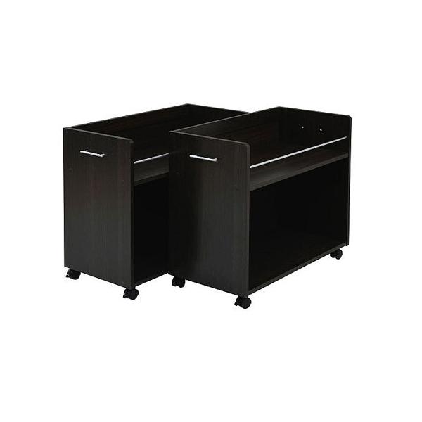 ●品番:SGT-0131-DB●入数:１台●押入れにぴったり入る、キャスター付きラック２個組。●押入れ内のスペースを有効活用できます。●幅広なので大きな日用品のストックにも最適！