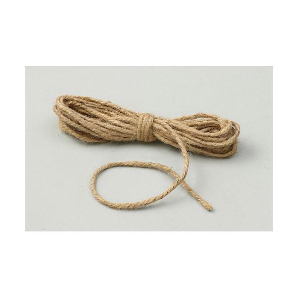 ●品番:085578●入数:１個●荷物の梱包や植物の誘引、工作での材料など多岐にわたり使用可能です。天然素材の丈夫な麻ひもです。ちょっと使いに便利な５ｍ！