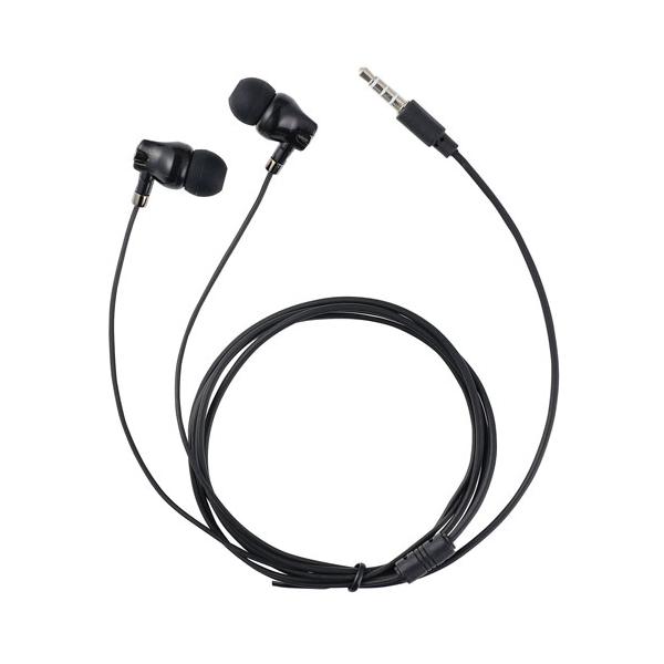 ●品番:091872●入数:１個●マイクがないシンプルなイヤホン●Ｓ・Ｍ・Ｌ　３種類のイヤーピース付