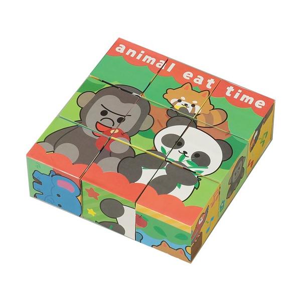 ●品番:021862●入数:１個●6つの面にそれぞれ違った動物たちのかわいらしいイラストが描かれた、楽しいキューブ型パズルです。●ひとつのセットで6種類の絵合わせができるので、飽きずに何度でも楽しめます。●色や形を認識する力を育てながら、手...
