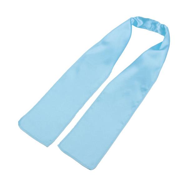 ●品番:018860●入数:１個●光沢のあるサテン生地が美しいスカーフです。●上品なツヤ感と発色の良さが魅力で、首元に巻いてリボンやネクタイ風にしたり、髪に結んでヘアアレンジに使ったりと、アレンジは自由自在。●衣装のワンポイントとしても使え...