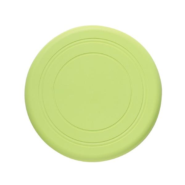 ●品番:021979●入数:１個●やわらかくて安全なフライングディスクです。●軽量なので小さなお子さまでも投げやすく、顔や体に当たってもケガをしにくいため、安心して遊べます。●明るい黄緑色で視認性も高く、広場や公園での外遊びはもちろん、レク...
