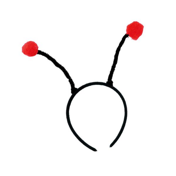 ●品番:018776●入数:１個●かわいいポンポンがアクセントのカチューシャです。●ちょうちょ、ハチ、てんとう虫などのモチーフ衣装にぴったりです。●カチューシャタイプでしっかり固定でき、動きのある場面でもズレにくく安心です。●学芸会や発表会...