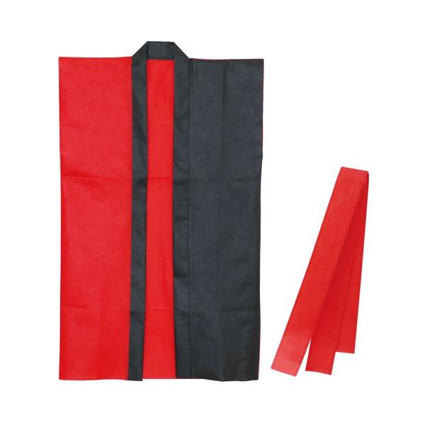 ●品番:018943●入数:１セット●ツートンカラーがかっこいいハッピです。●軽さと撥水性を持ち合わせた不織布製です。●不織布なので加工が簡単です。●帯付きなので、しっかり着用することが可能です。●運動会、発表会、イベントなど幅広いシーンで...