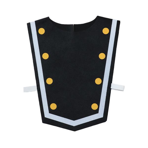 ●品番:018884●入数:１個●大人気の衣装ベースシリーズのマーチングトップです。●Tシャツの上からサッと着ることができます。●軽くて通気性の良い不織布素材は、動きやすく着心地もラクチン。●手軽に華やかなマーチングバンド風スタイルが完成し...