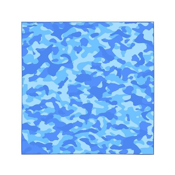 ●品番:019285●入数:１個●発色が迷彩柄のバンダナです。●頭に巻いたり、首に巻いたり使い方いろいろ！軽くて扱いやすいポリエステル製。●調理時の三角巾やお弁当包みだけでなく、運動会やイベントの衣装小物にもぴったりです。●学校行事や作業時...