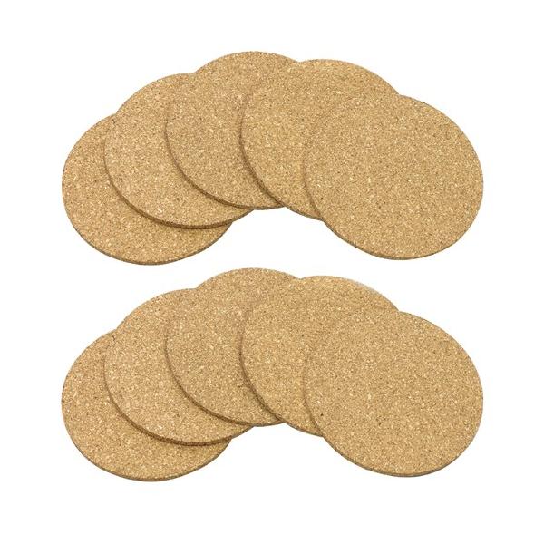 ●品番:118675●入数:１０枚●どんな空間にもなじむ、シンプルで上質なコルクコースター！●軽量かつ耐久性に優れたφ１００ｍｍのコルクコースター１０枚組です●飲み物の熱や水滴からテーブルをしっかり保護し、ナチュラルな風合いはどんなインテリ...