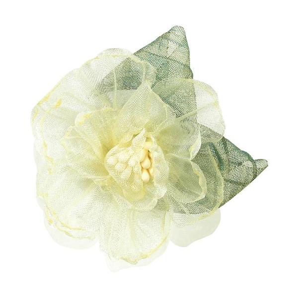●品番:118865●入数:１個●シックで高級感のあるレース生地のコサージュ！●レース生地のコサージュです●裏面が安全ピンになっています●胸元を華やかに飾るので、卒業式、入学式、発表会や結婚式など、さまざまなお祝いのシーンでお使いいただけます