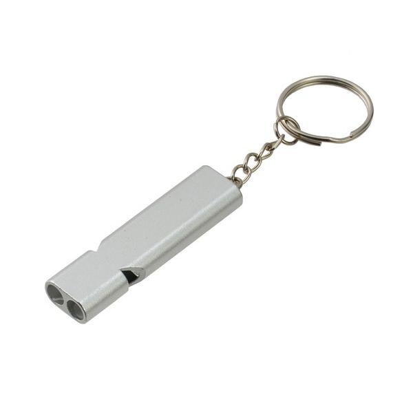 ●品番:035743●入数:１個●防犯・防災・アウトドアで活躍！コンパクトなアルミホイッスル！●軽量で丈夫なアルミ製のホイッスルです●コンパクトサイズで持ち運びやすく、キーリング付きでバッグや鍵に取り付けて手軽に持ち歩けます●シンプルなシル...