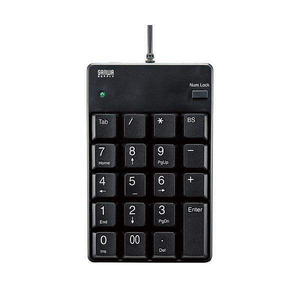●品番:NT-17UBKN●入数:１個●しっかりした押し心地のＴＡＢ付テンキー