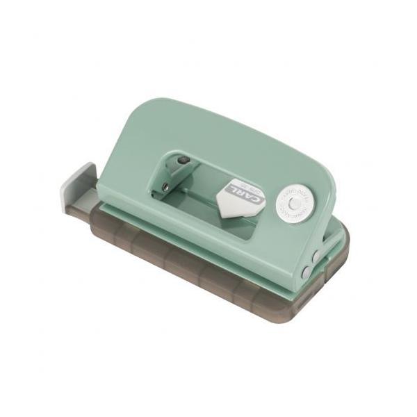 ●品番:DPN-35-U●入数:１台●かわいいパステルカラーの見せたくなるパンチ。●引き出しやすく見やすいサイドゲージ付。●ワンタッチでできるハンドルロックでコンパクトに収納。●前開き式のクズ受けでパンチクズの散らばりを防止。