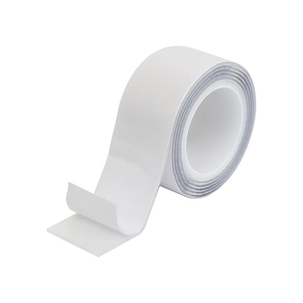 ●品番:MGEL-15-1M●入数:１巻●しっかり貼れてきれいにはがせます。●透明なアクリル系の強力両面テープ。●ハサミなどを使わずカットできます。●家具や花瓶の固定、転倒防止に。地震対策にも。●ネジや工具を使わず簡単に対策できます。