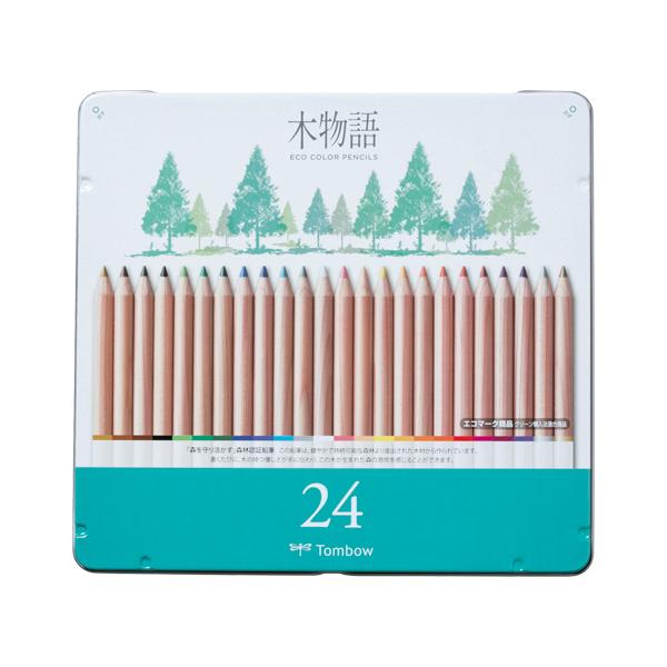 ●品番:CB-RS24C●入数:１セット●森林認証材を使用した色鉛筆。●あたたかな木目と木の優しい肌触りを活かした軸デザイン。
