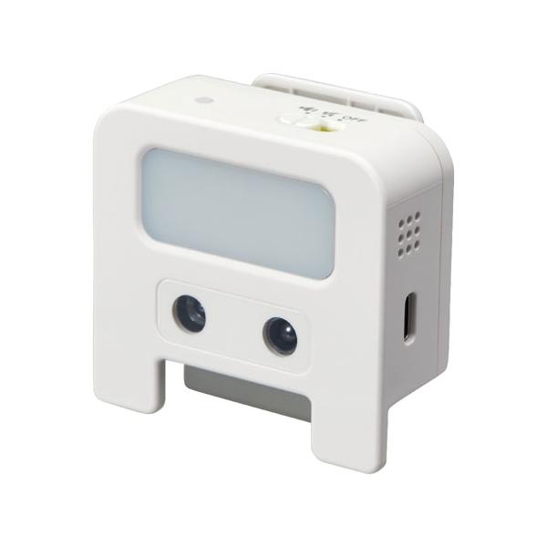 ●品番:HR10-W●入数:１台●「めまもりん」は、タブレットなどの画面に顔が近づくとライトとブザーで教えてくれる近視対策ライトです。●顔と画面が３０ｃｍより近づくと、ＬＥＤライトの点滅とブザー音でお知らせします。●ブザー音はＯＮ／ＯＦＦの...