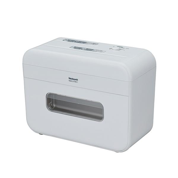 ●品番:NSE-DTM01LG●入数:１台●テーブルやカウンターでの使用に最適なコンパクトサイズ●モーター音が気にならない静音仕様、プライバシーの漏洩もこれで安心細かく刻めるハイセキュリティータイプ