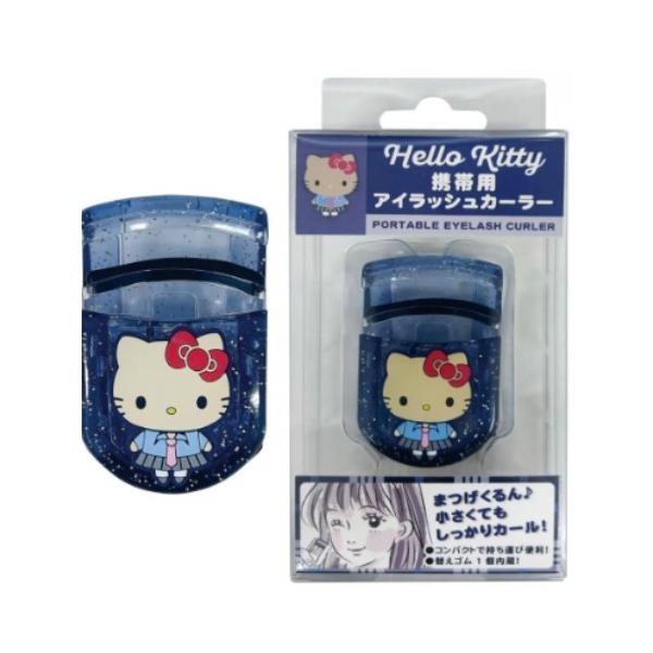 ●品番:K-6325E●入数:１個●ハローキティ　アイラッシュカーラー●ヒョウ柄×日焼け×ＪＫ服のキティちゃんマスコット付きで超かわいい●コンパクトでポーチにすっぽり入るサイズ♪●替えゴム付きだから長く使えて実用性もバッチリ