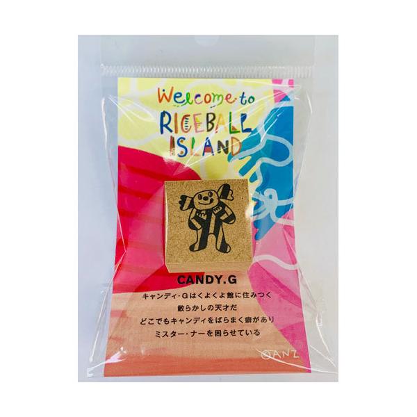●品番:ANZ-SS09●入数:１個●イラストレーター【ＡＮＺ】デザインのイラスト●謎の島、ＲＩＣＥＢＡＬＬ　ＩＬＡＮＤ（おにぎり島）に暮らすユニークな住人たちのハンコです。●クスッと笑えるシュールなキャラクター達にハマること間違いなし！