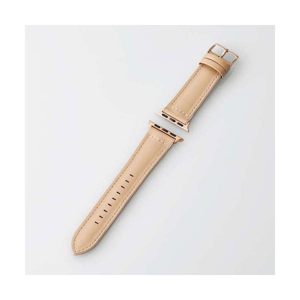 ●品番:AW-41BDLHVBE●入数:１個●コーディネートしやすいヴィーガンレザーと、耐久性の高いＴＰＵ素材を組み合わせたＡｐｐｌｅ　Ｗａｔｃｈ用ハイブリッドレザーバンドです。●バンド裏側は肌への接触部分を最小限に抑える形状にすることで、...