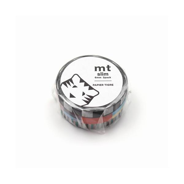 ●品番:MTSLIM32●入数:３巻●３種のデザインパターンのスリムテープ各１巻の３巻セット●細さを生かして、何本も重ねてデコレーションしてもオススメ！●手紙や飾りに、スクラップブッキング等のちょっとしたアクセントにもピッタリです♪●ステー...