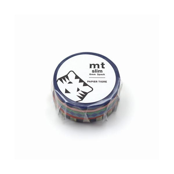 ●品番:MTSLIM33●入数:３巻●３種のデザインパターンのスリムテープ各１巻の３巻セット●細さを生かして、何本も重ねてデコレーションしてもオススメ！●手紙や飾りに、スクラップブッキング等のちょっとしたアクセントにもピッタリです♪●ステー...