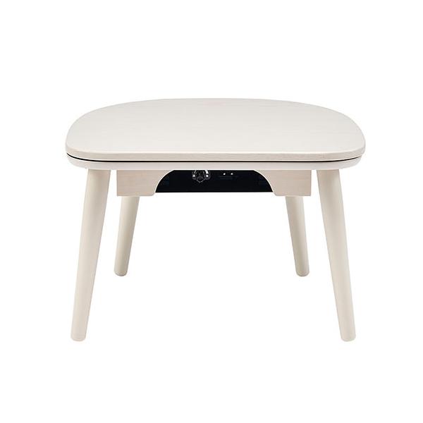 ●品番:マカロ545F(WW)●入数:１台●とにかく小さい！限られたスペースにはもちろん、広いお部屋は広々使える。●専用のこたつ布団が不要！ブランケットや毛布をかけて手軽に暖をとれる。●足先が冷える方の足元のピンポイント暖房に。●ローテーブ...