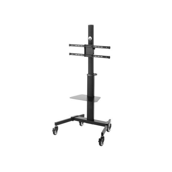 ●品番:CR-PL62BK●入数:１個●３７〜７５型までのディスプレイに対応しています。（ディスプレイ耐荷重５０ｋｇ）●初期設定で無段階にディスプレイの取り付けの高さを調整可能です。（ブラケット中心１２５０〜１６５０ｍｍ）●ディスプレイを取...