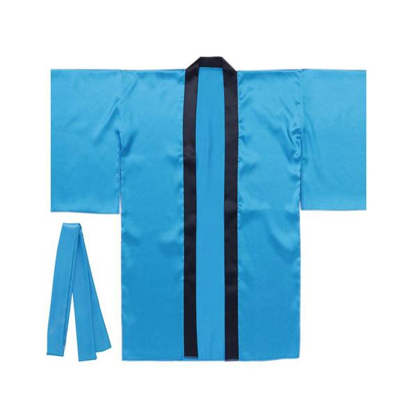 ●品番:018596●入数:１個●やわらかで光沢のあるサテン生地製●光沢のあるサテンを使ったロングハッピ。応援や演舞などに最適です。