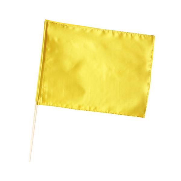 ●品番:014418●入数:１個●集団行動で映える大きなサテン製カラーフラッグ！●光沢のあるサテン製カラーフラッグシリーズの大旗です。持ち手の直径が９ｍｍのタイプです。運動会のダンスや集団行動、応援などで活躍するアイテムです。