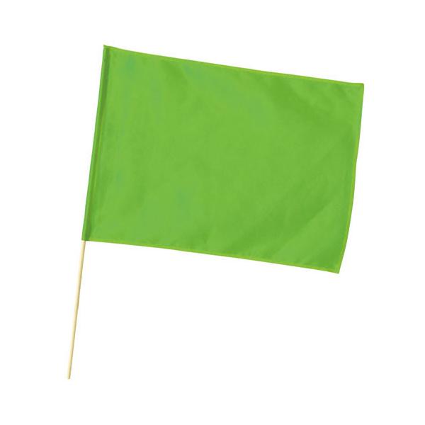 ●品番:014820●入数:１個●集団行動で映える大きなカラーフラッグ！●ポリエステル製カラーフラッグシリーズの大旗です。持ち手の直径が１２ｍｍのタイプです。運動会のダンスや集団行動、応援などで活躍するアイテムです。