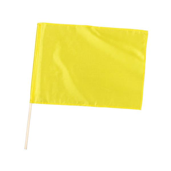 ●品番:014829●入数:１個●手軽な大きさで振りやすいサテン製の中旗！●光沢のあるサテン製カラーフラッグシリーズの中旗です。手軽な大きさで振りやすいフラッグです。運動会のダンスや集団行動、応援などで活躍するアイテムです。