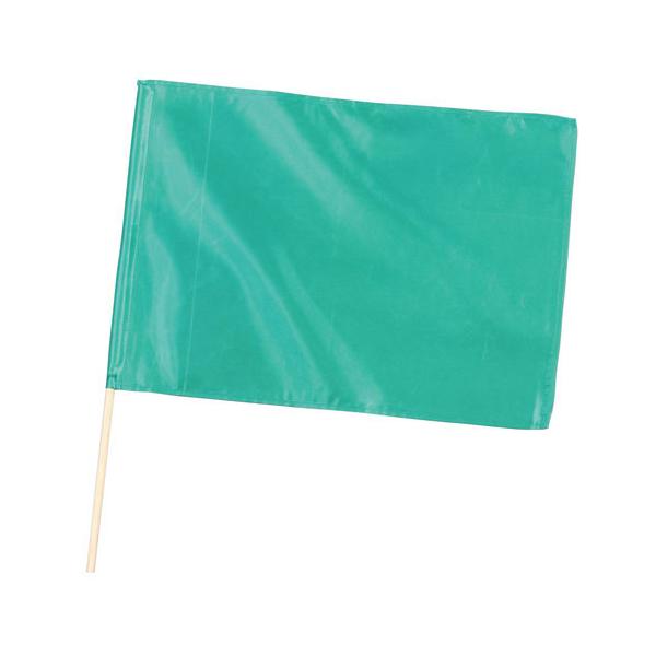 ●品番:014830●入数:１個●手軽な大きさで振りやすいサテン製の中旗！●光沢のあるサテン製カラーフラッグシリーズの中旗です。手軽な大きさで振りやすいフラッグです。運動会のダンスや集団行動、応援などで活躍するアイテムです。