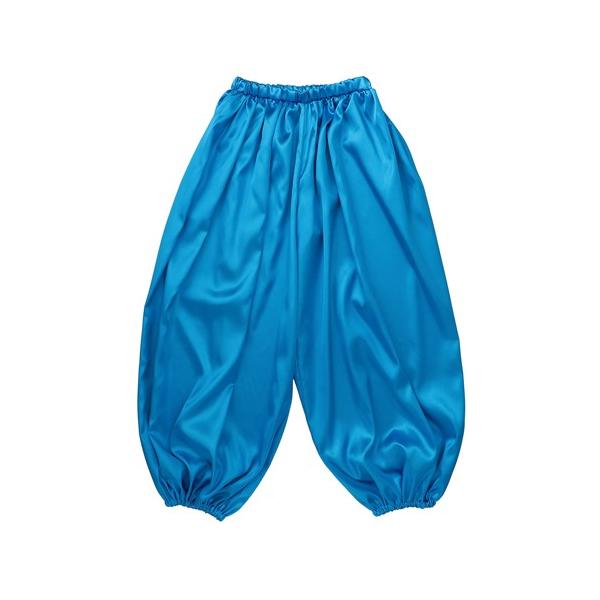 ●品番:018761●入数:１個●大人気の衣装ベースシリーズのサルエルパンツです。●サテン素材のやわらかい肌触りで、動きの多い場面にも快適です。●裾がゴム仕様なので、パンツがずれたり踏んだりする心配がありません。●小学校高学年〜中学生向けの...