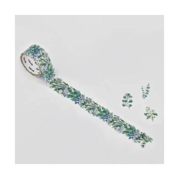 ●品番:BDA681●入数:１巻●１枚ずつめくれるマスキングテープ●涼しげなトーンのグリーンを集めました。●１枚ずつめくるたびにいろんな種類のグリーンが出てきます。