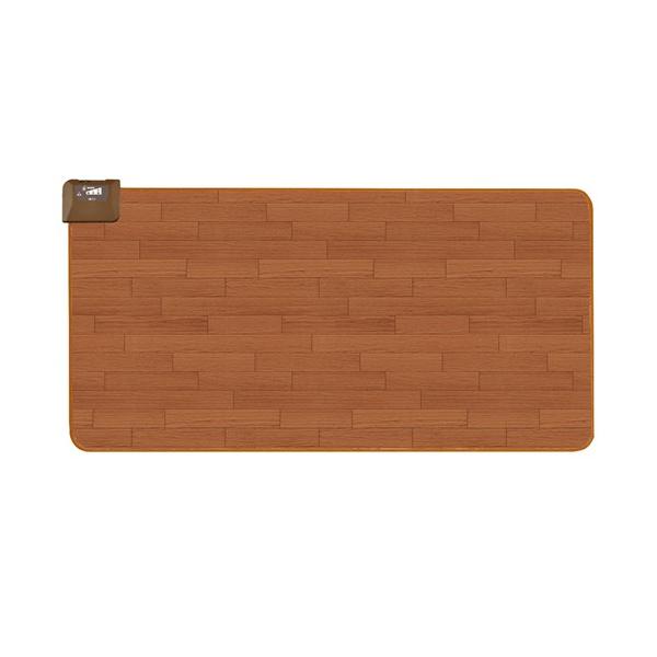 ●品番:CWC101H-BW●入数:１個●フローリングの床にも馴染むブラウンの木目調柄で、表面防水素材の１畳タイプの電気カーペット●表布に防水素材※のＰＶＣ（塩化ビニル樹脂）を採用（※コントローラー部分は防水ではありません）●フローリングの...