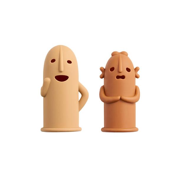 ●品番:HA-209●入数:1組●事務作業の定番である指サックとしての役割だけでなく、デスクなどに飾っても楽しい●はにわの形の指サック、『はにさっく』。●外れにくいキャップタイプで、フィットしやすい内側リブ付です。●紙をキャッチしやすい凸凹...