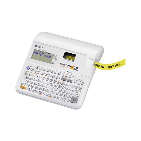 ●品番:KL-M7●入数:１台●充実の機能を搭載したスタンダードモデル。●電池／ＡＣの２電源対応。ＡＣアダプター付属。●最大印刷幅１２ｍｍ。●よく作成するラベルの長さを簡単設定。長さのそろった複数のラベルを簡単に作成できます。※１ｍｍ単位で...