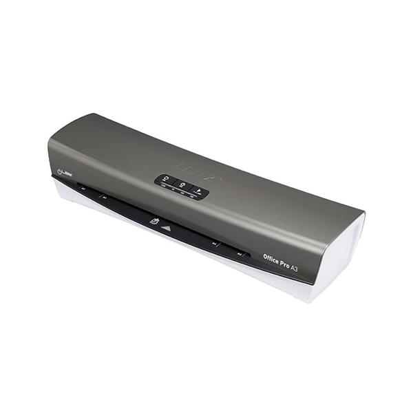 ●品番:LLMM341OP●入数:１台●ジャムフリー機能搭載、加工速度８００ｍｍ／分と早い。●加工投入口（Ａ４／Ａ３のガイド）がライトアップ。投入時も光が透けて見えやすいです。