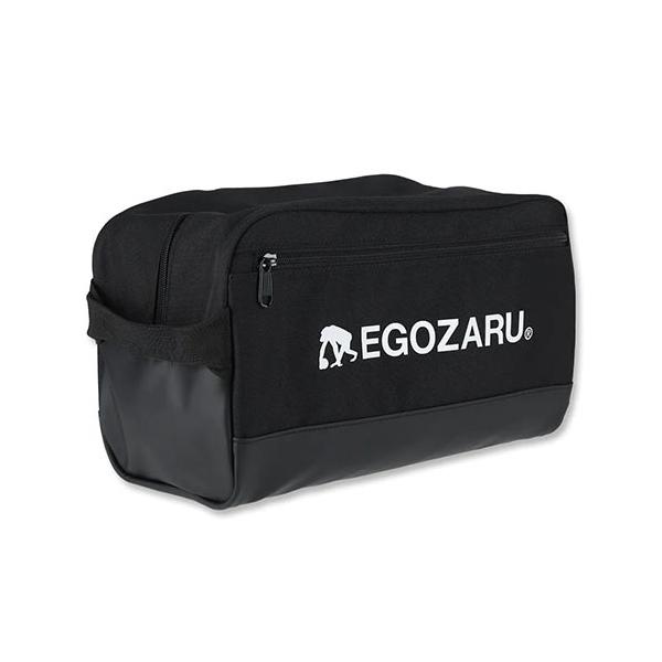 【商品名】EGOZARU / エゴザル デラックス シューズバッグ/シューズケース【品番】SEZAC-S2319【素材】ポリエステル 100%【カラー】BLACK(ブラック)【サイズ】縦約20×横約32×マチ約15cm【商品説明】消臭機能付...