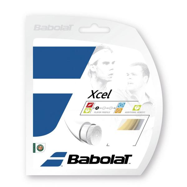 【BABOLAT エクセル】　BABOLAT [バボラ]　テニスストリングス・ガット耐久性を大幅アップ