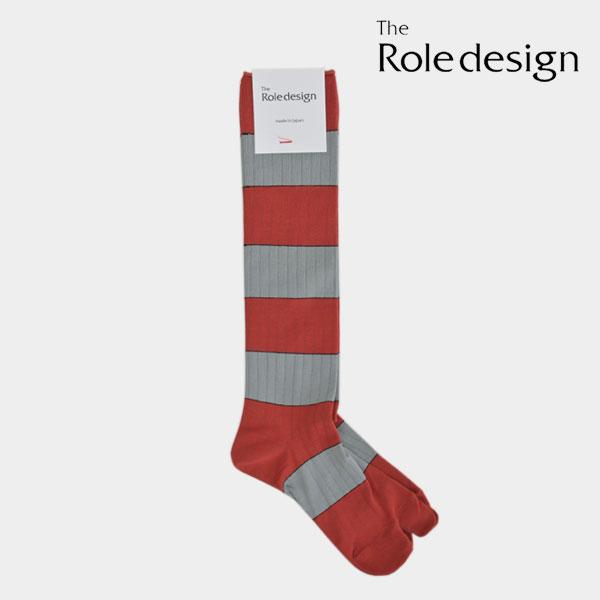 ザロールデザイン  The Role design  STRIPE HI RIB SOCKS WOMENS 通販 223107ボーダー柄ハイリブソックスのPIGGY SOCKS(ピギーソックス)。 ・靴下の内側にストレッチ糸が入っているので...