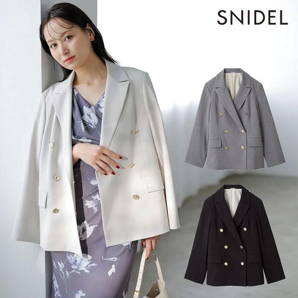 SNIDEL 新作10%OFF スナイデル アウター 25春夏 Sustainableイ SNIDEL 新作10%OFF スナイデル アウター 25春夏 Sustainableイ