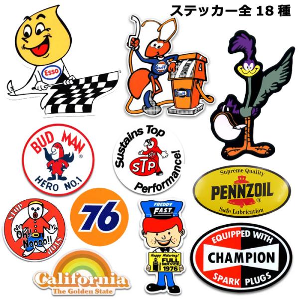 アメリカンなデザインステッカー人気の可愛いキャラクターからカッコイイロゴデザインも!!お手持ちのタブレットやパソコンにはもちろんインテリアにもお使いいただけます!!自分だけのデザインに仕上げてください!!【サイズ】画像参照【デザイン】1.P...