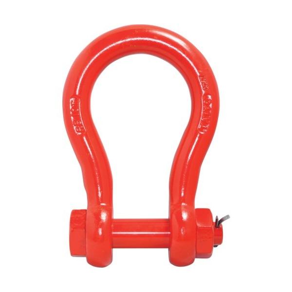 ■【メーカー】：大洋製器工業（株）■【型番】：RB8■【仕様】●軽量シャックル●シャックルタイプ：バウ・ボルトナット●基本使用荷重：8ton●質量：4.35kg■【納期】：通常翌日〜4日発送
