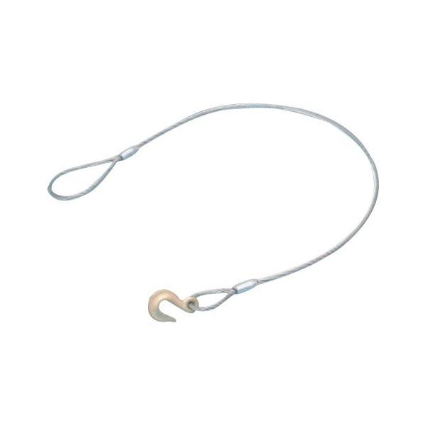 ■【メーカー】：(株）スリーエッチ■【型番】：HW1.5■【仕様】●ワイヤー径(ｍｍ)×長さ(ｍ):9×1.5●フック付き●両端圧縮止め■【納期】：通常翌日〜4日発送