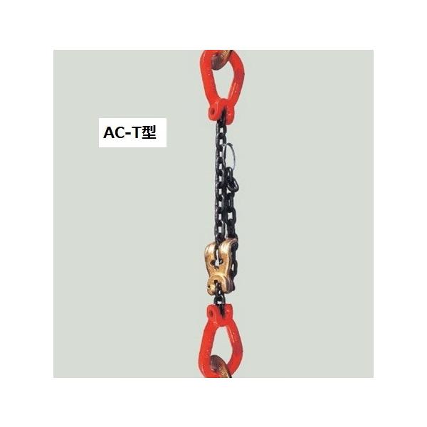 ■【メーカー】：タコマン（株）■【型番】：AC-T-10■【仕様】●使用荷重1.0ton●チェーン線径6.3mm●全長2m●リーチ最短：350mm●自重：3kg●ACI型：上部マスターリンク・下部マスターリンク■【納期】：通常翌日~4日発送