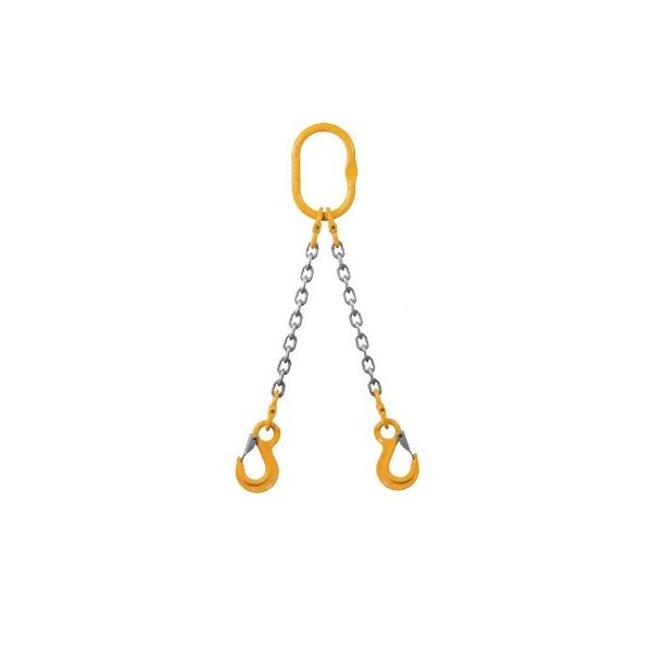 ■【メーカー】：象印チェンブロック（株）■【型番】：2-MFF-YP-7.1■【仕様】●基本使用荷重：2.7ton●端末金具：スリングフック●二本吊りセット品●質量：4.8kg■【納期】：通常翌日〜4日発送