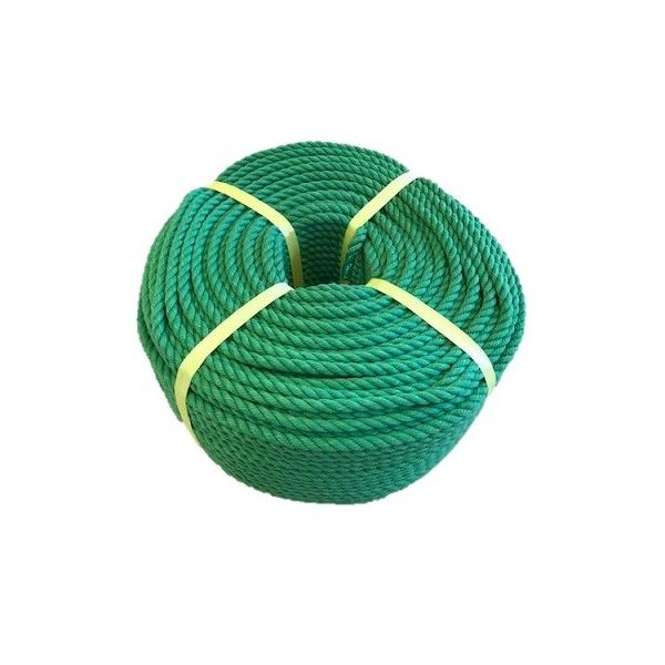 ■【ロープ種類】：ポリエステルスパンロープ■【型番】：DGY10-9■【仕様】●色：緑色●径９ｍｍ×長さ１０メートル巻き●1m質量約49kg●材質：ポリエステル■【納期】：通常翌日〜4日発送