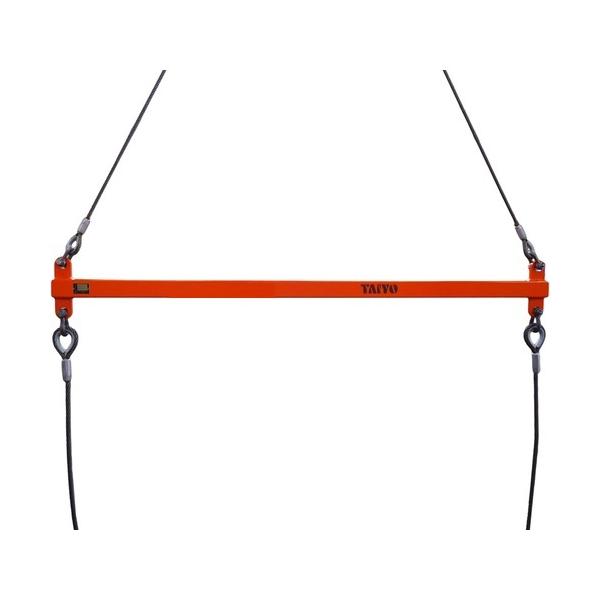 ■【メーカー】：大洋製器工業(株）■【型番】：1016044■【仕様】●付属品：天秤本体、上部シャックルSB-10　2個、下部シャックルBB-10　2個●質量：8.66KG●基本使用荷重(t)：1●スパン長(mm)：1400■【納期】：通常...