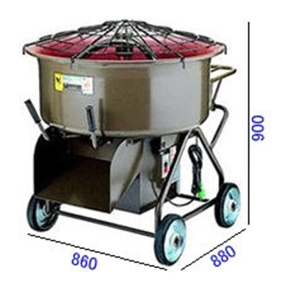 マゼラー　モルタルミキサー　3.5切750W　PM-80G