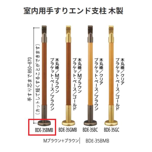 ◆◆◆こちらはにメーカー直送につき代金引換の決済が不可となります。また沖縄・北海道・離島への発送は出来かねます。ご了承くださいませ。◆◆◆手すりの端部に便利な室内用手すり支柱です！【特長】■φ35mm・φ32mmどちらの手すり棒でもご使用い...
